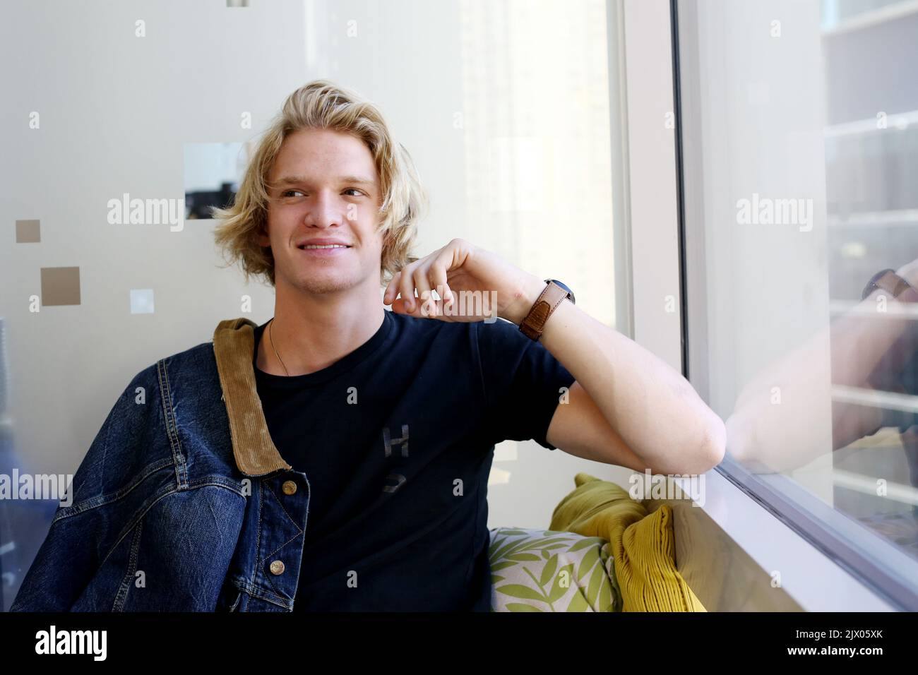 Australian singer Cody Simpson pictured in Sydney, Monday, Aug. 3, 2015 ...