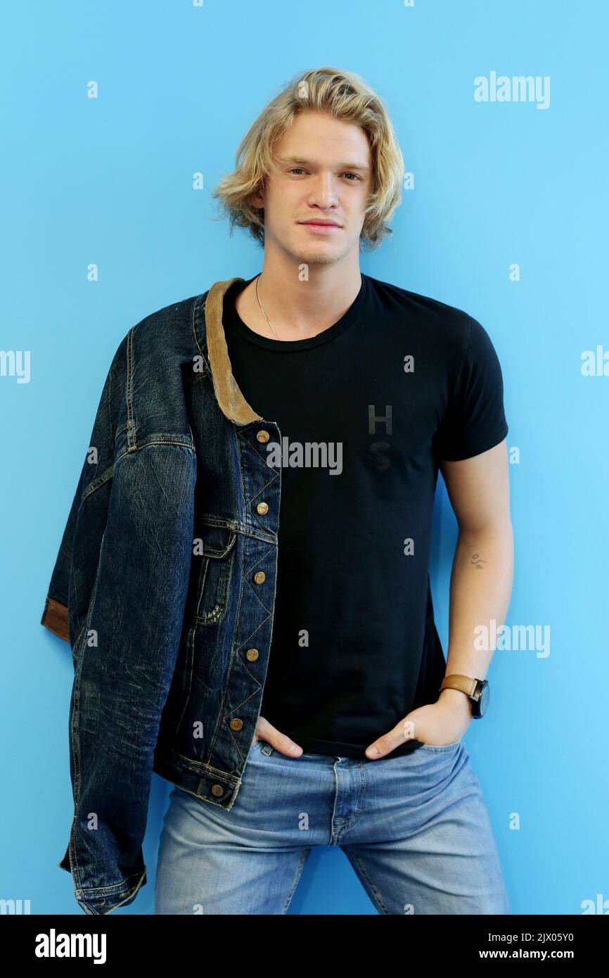 Australian singer Cody Simpson pictured in Sydney, Monday, Aug. 3, 2015 ...