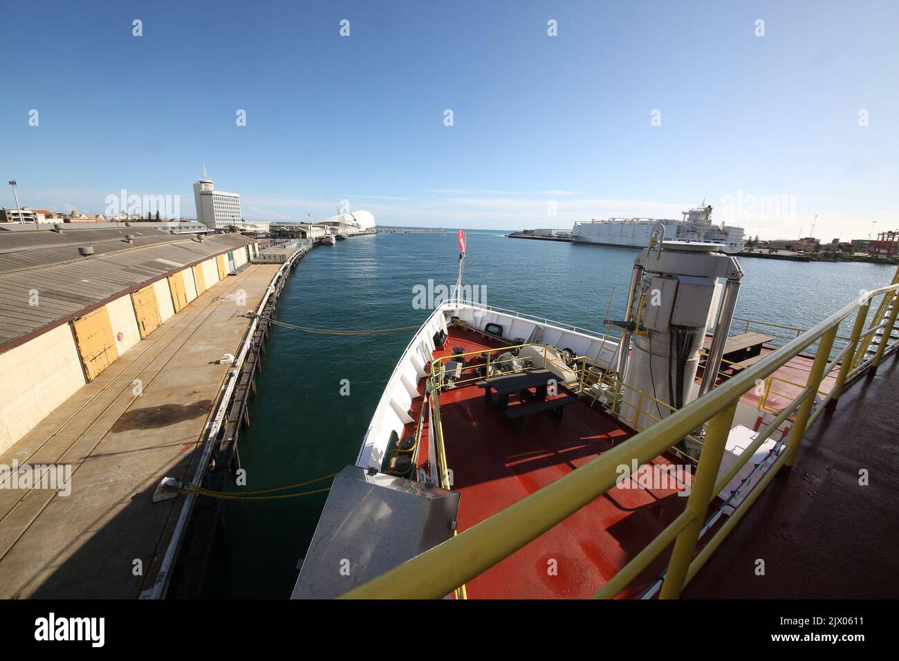 The International Ocean Discovery Program (IODP) ship Joides Resolution ...