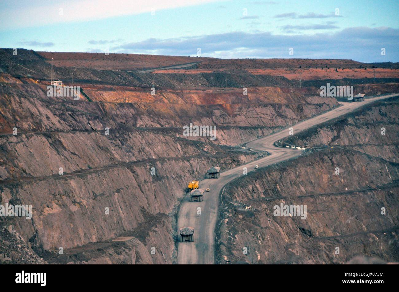 Kalgoorlie Consolidated Gold Mines (KCGM) Superpit gold mine operations ...