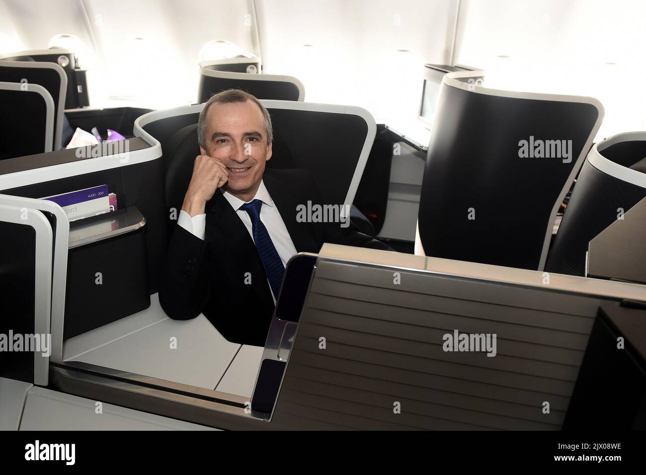 Virgin Australia CEO John Borghetti poses for a photograph in the ...