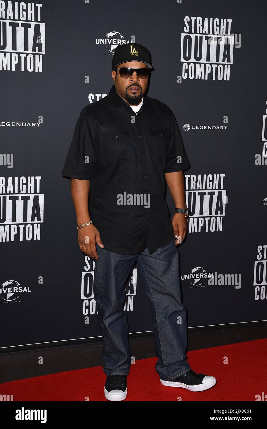 American rap artist and actor Ice Cube arrives at the Australian ...