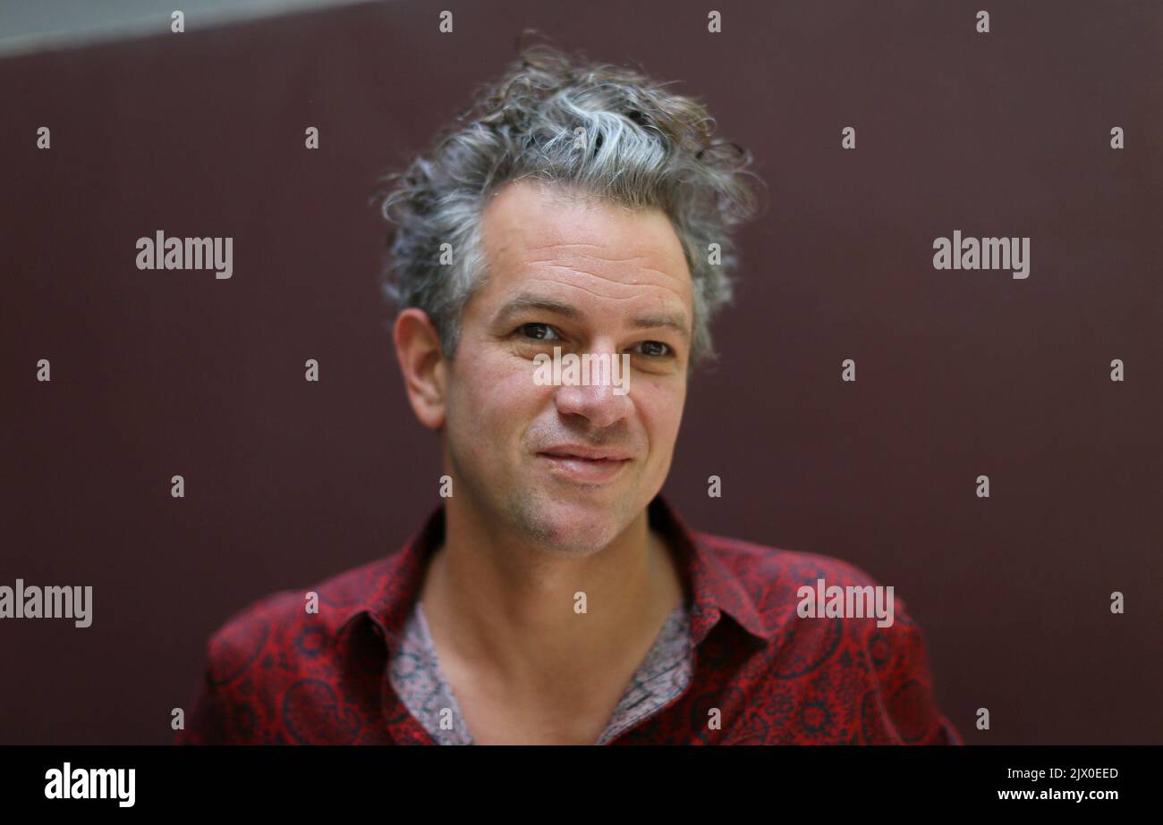 Musician Dan Kelly poses for a photograph in Sydney, Monday, Oct. 12 ...