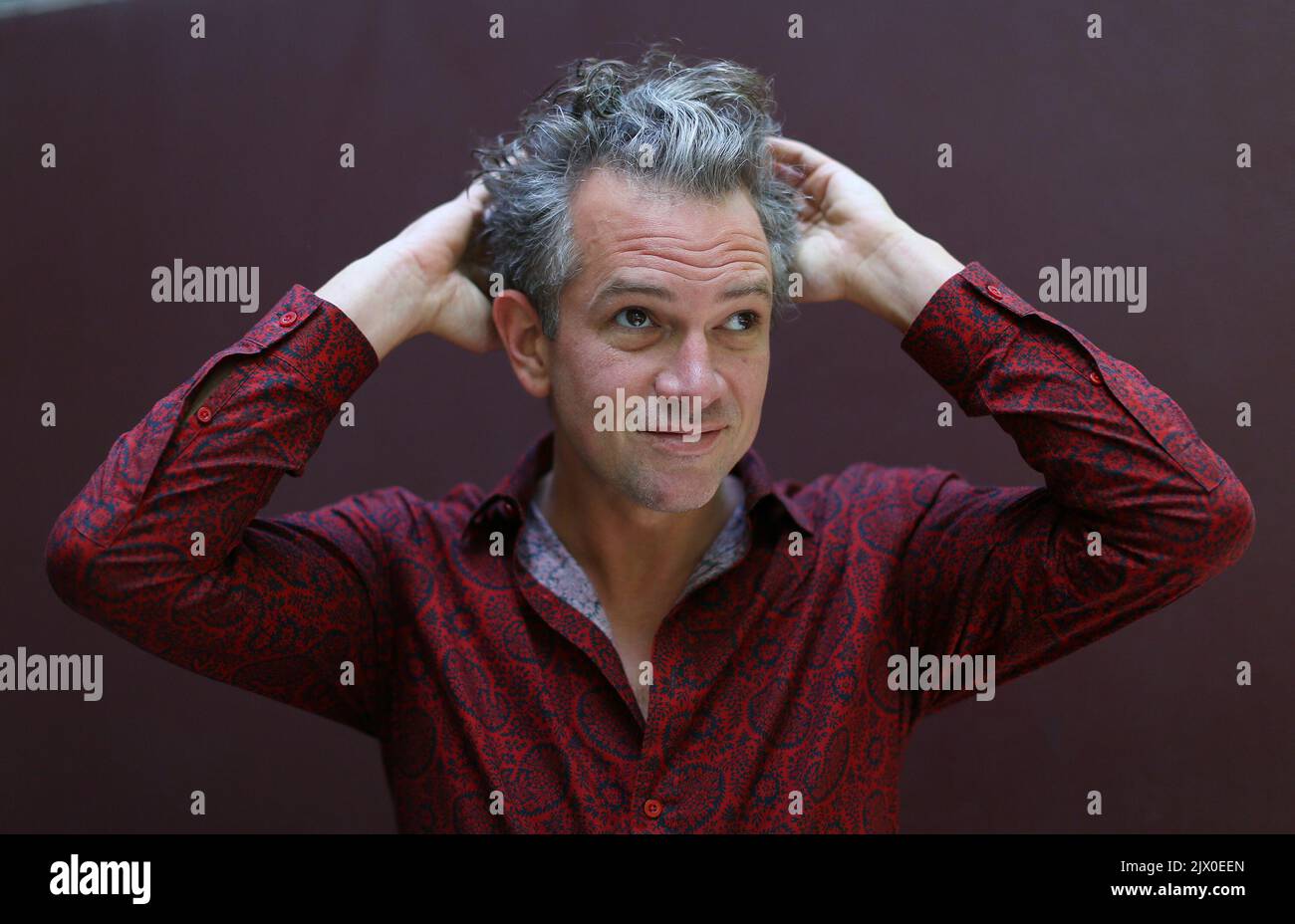 Musician Dan Kelly poses for a photograph in Sydney, Monday, Oct. 12 ...