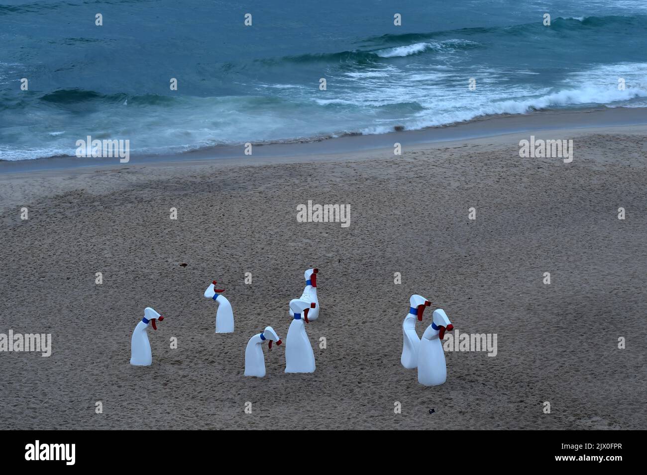 The Bottles by RCM Collective as part of the annual Sculpture by the ...