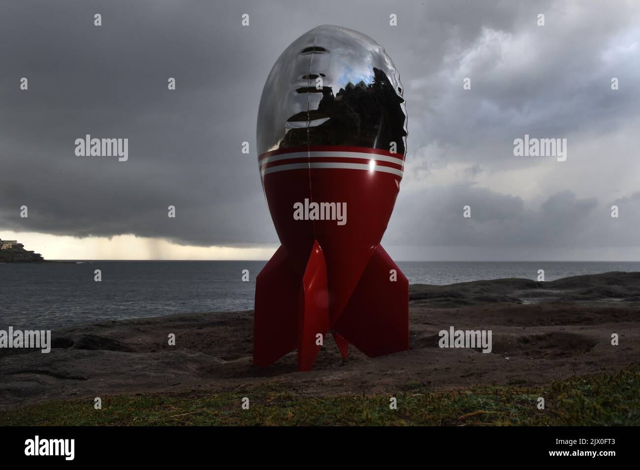 Incendiary by artist David McCracken as part of the annual Sculpture by ...
