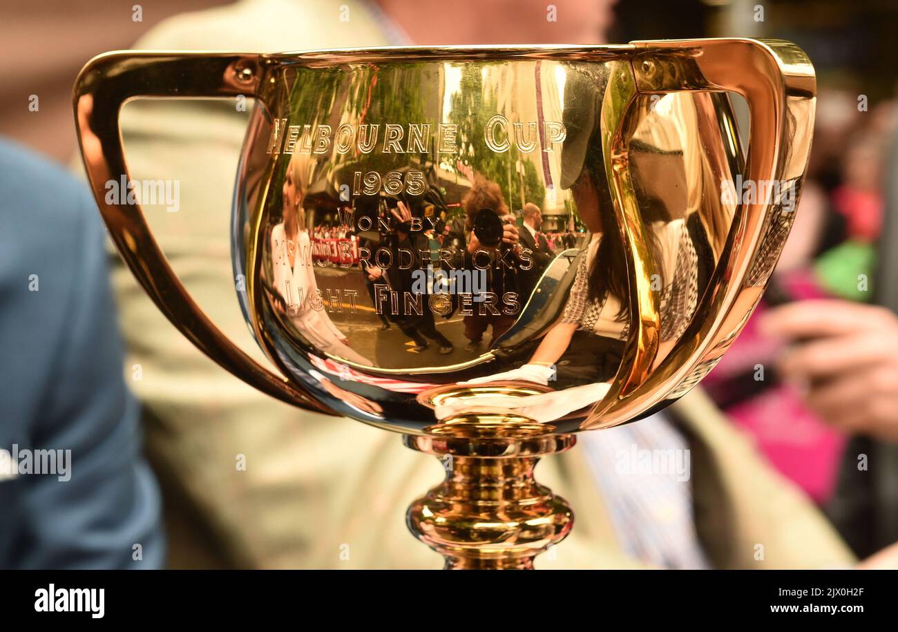 The 1965 Melbourne Cup won by Light Fingers, the first of late trainer ...