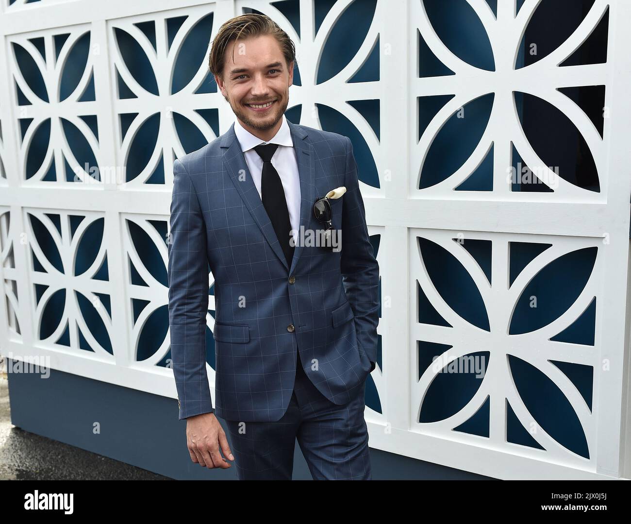 David Witko who was contestant on Bachelorette poses for photos in the ...