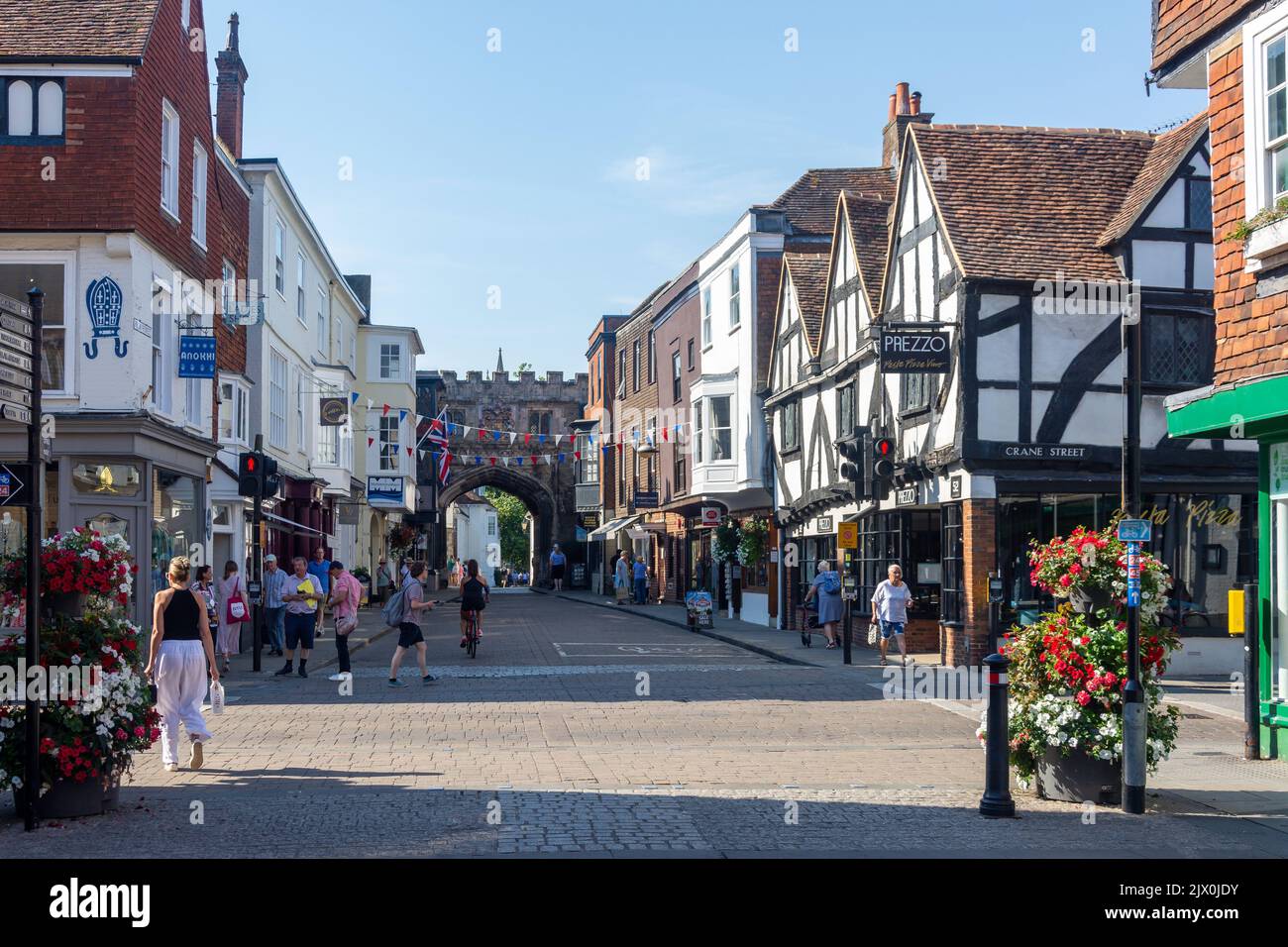13th century High Street Gate, High Street, Salisbury, Wiltshire ...