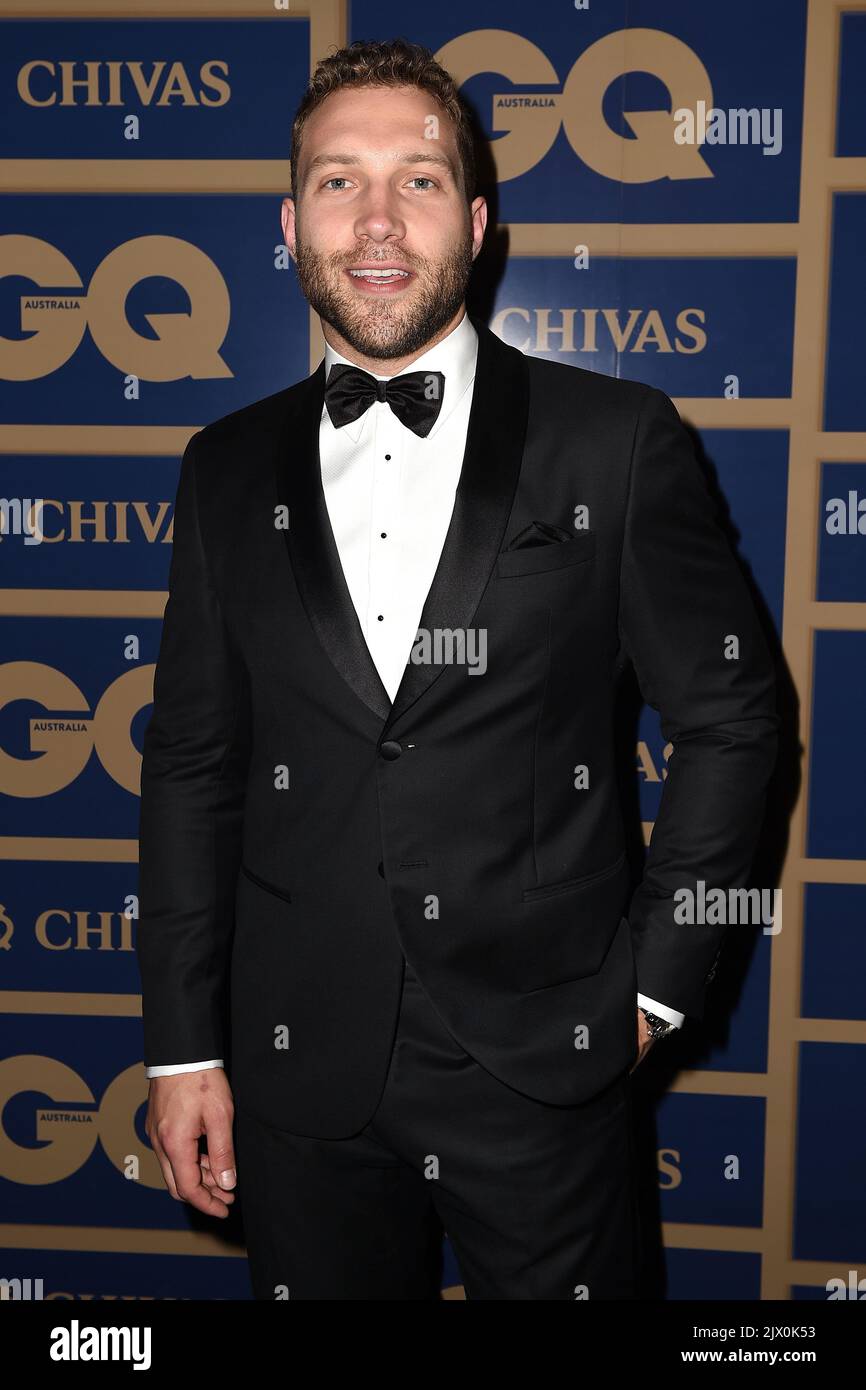 Australian actor Jai Courtney arrives at the GQ Men of the Year awards ...