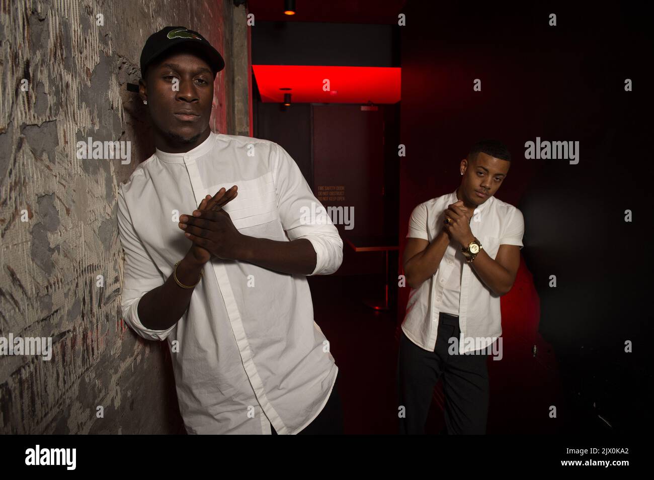 Norwegian duo Nico & Vinz pose for a photograph in Sydney, Wednesday, Nov. 11, 2015. The duo ...
