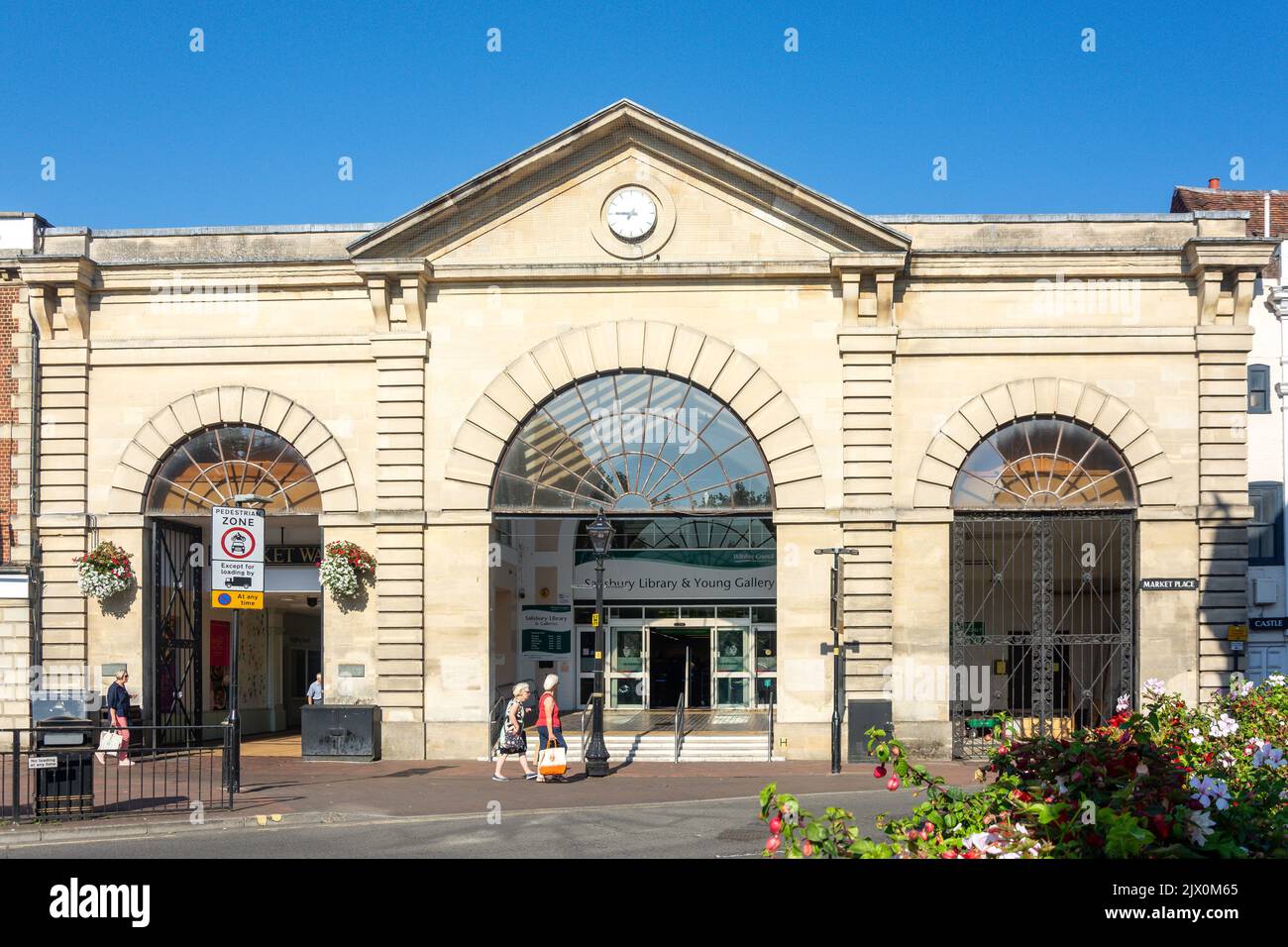 Salisbury Library & Young Gallery, Market Place, Salisbury, Wiltshire ...