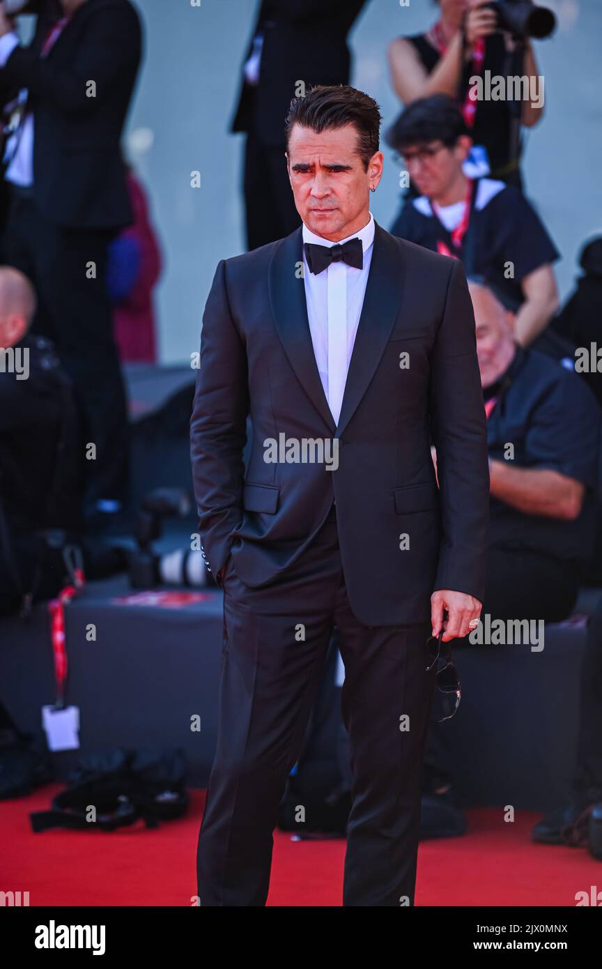 Colin Farrell attends "The Banshees Of Inisherin" red carpet at the ...