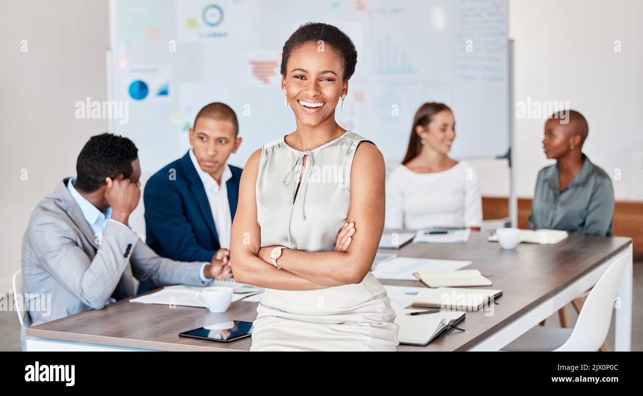 Female leader, manager and CEO with a young business woman in a meeting ...