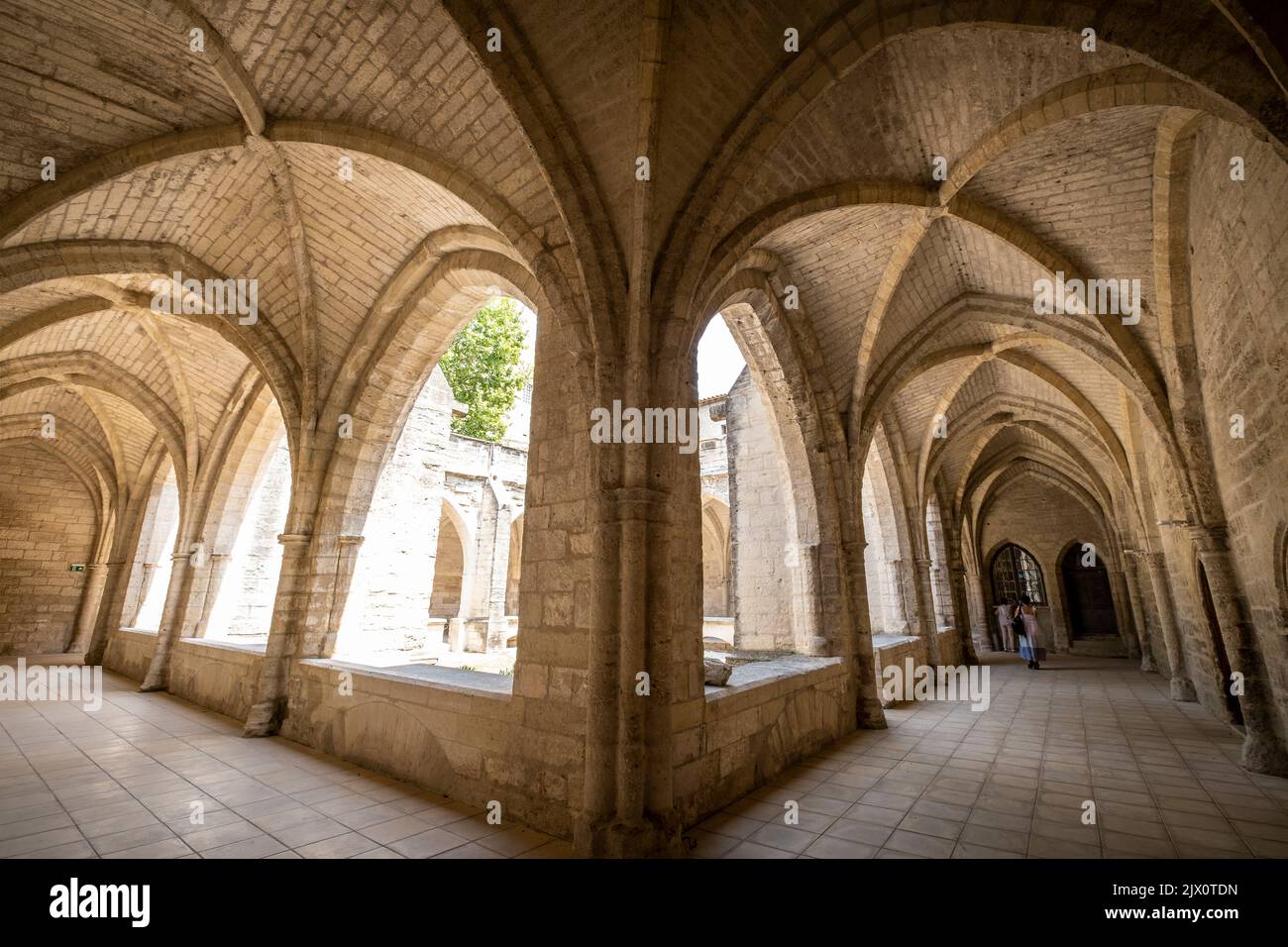 Villeneuve-lès-Avignon Provence south of France a picturesque village ...