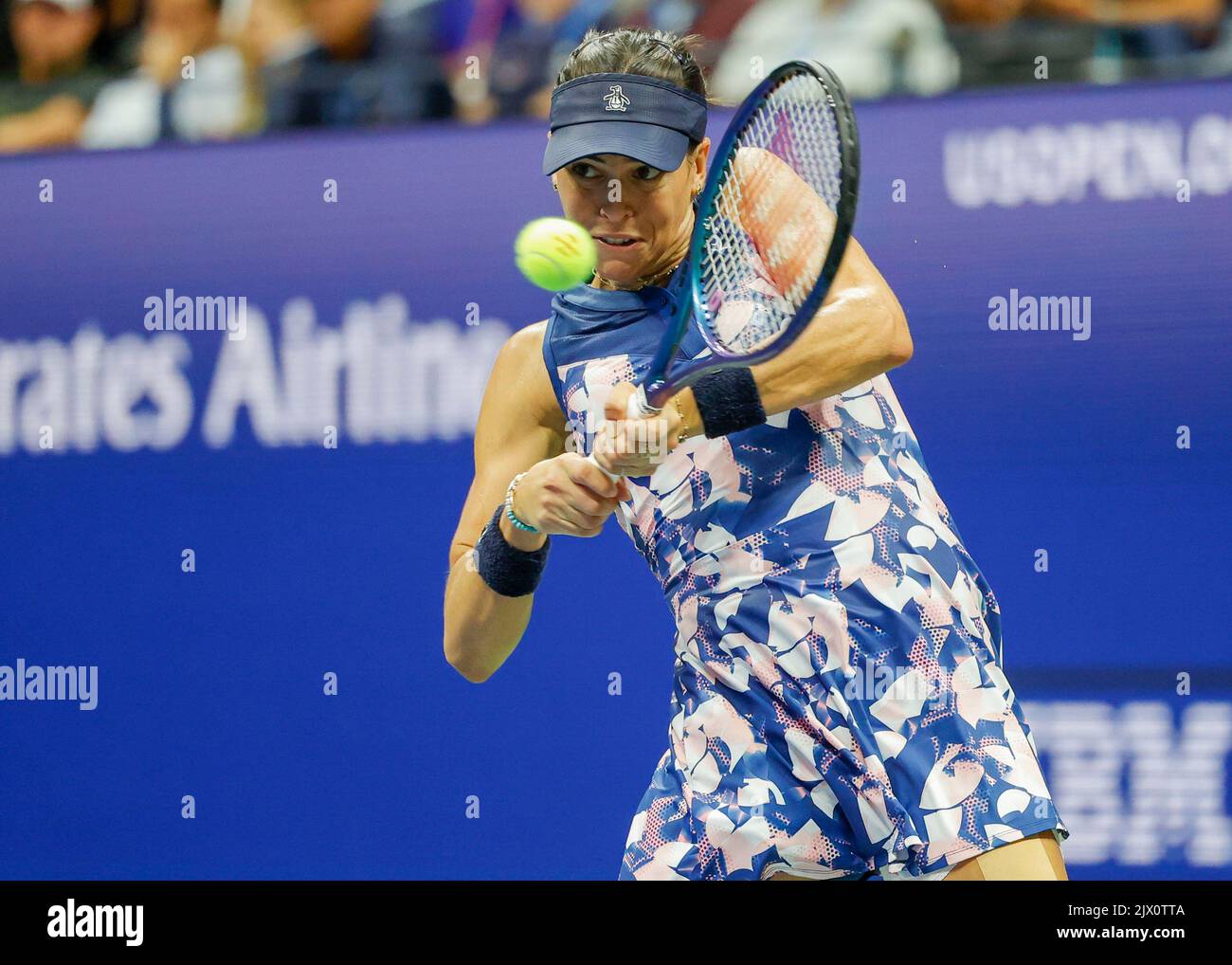 New York, USA, 6th,September 2022. Australian tennis player Ajla ...