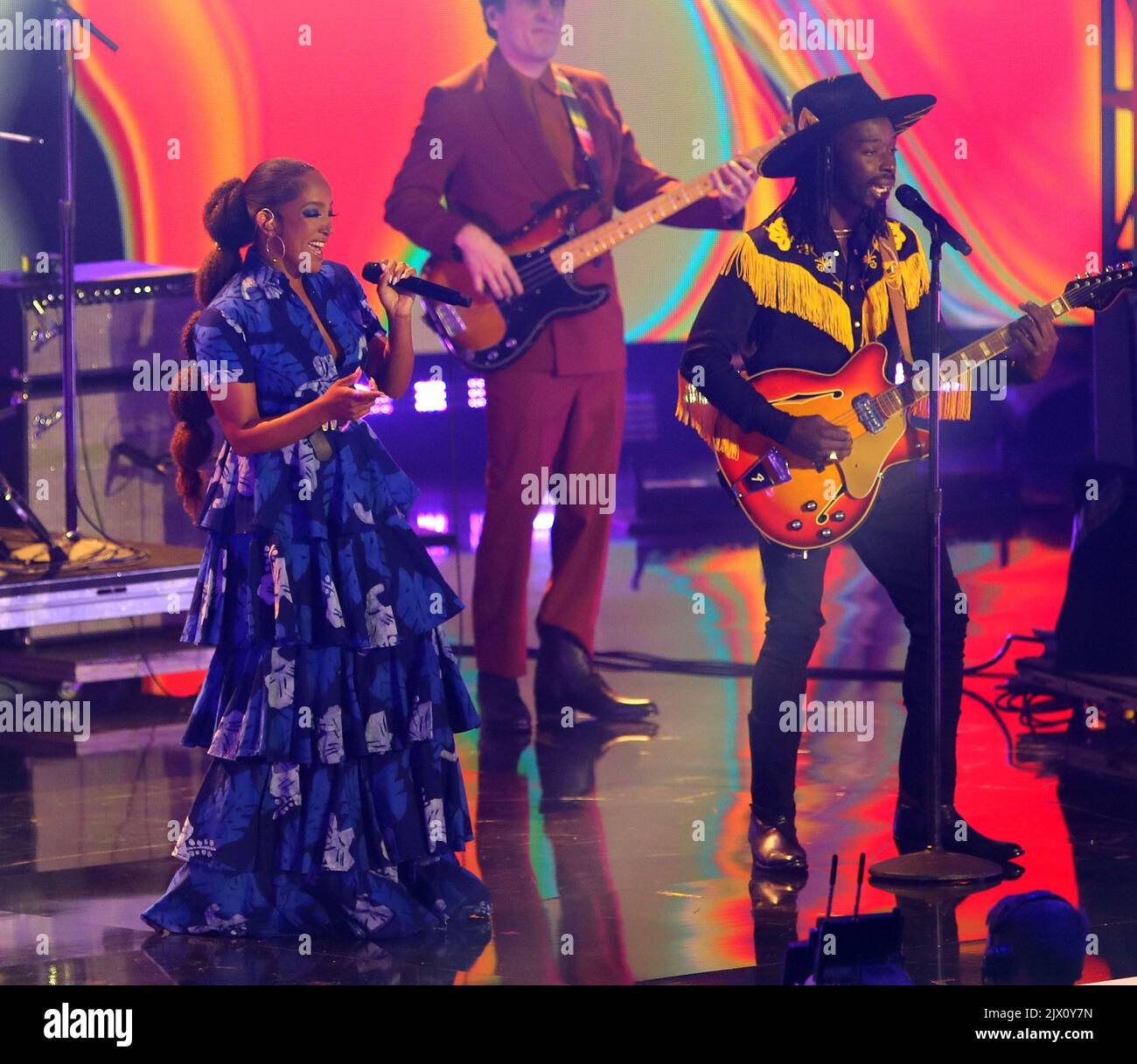 2022 CMT Awards Show at Nashville Municipal Auditorium in Nashville, TN ...