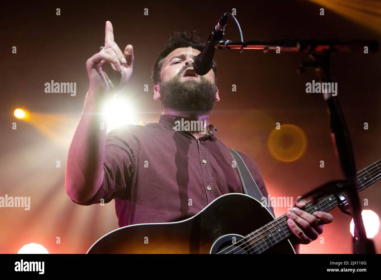 English singer-songwriter and musician, Passenger - real name Michael ...