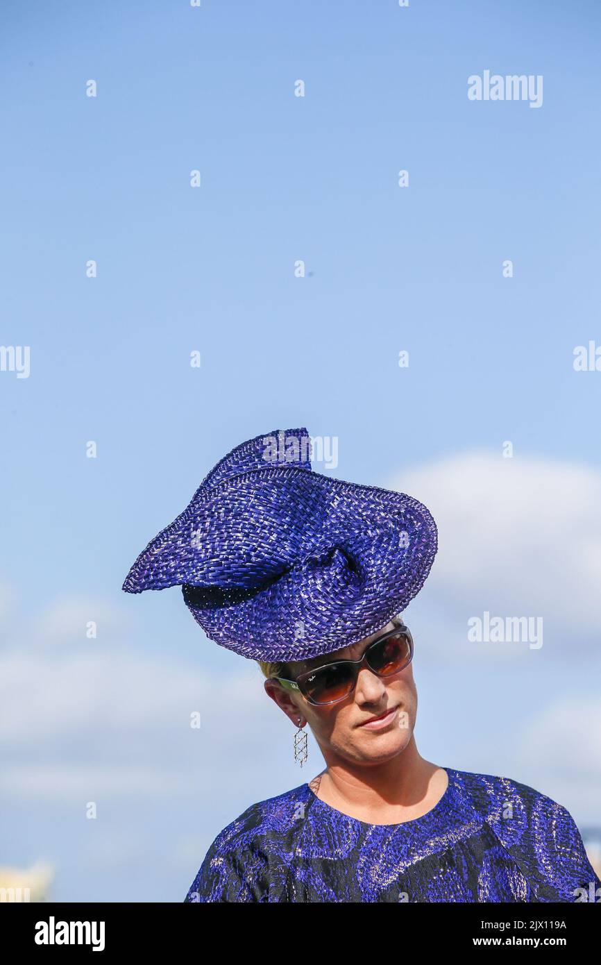 Zara Phillips at the Magic Millions racing carnival at the Gold Coast ...