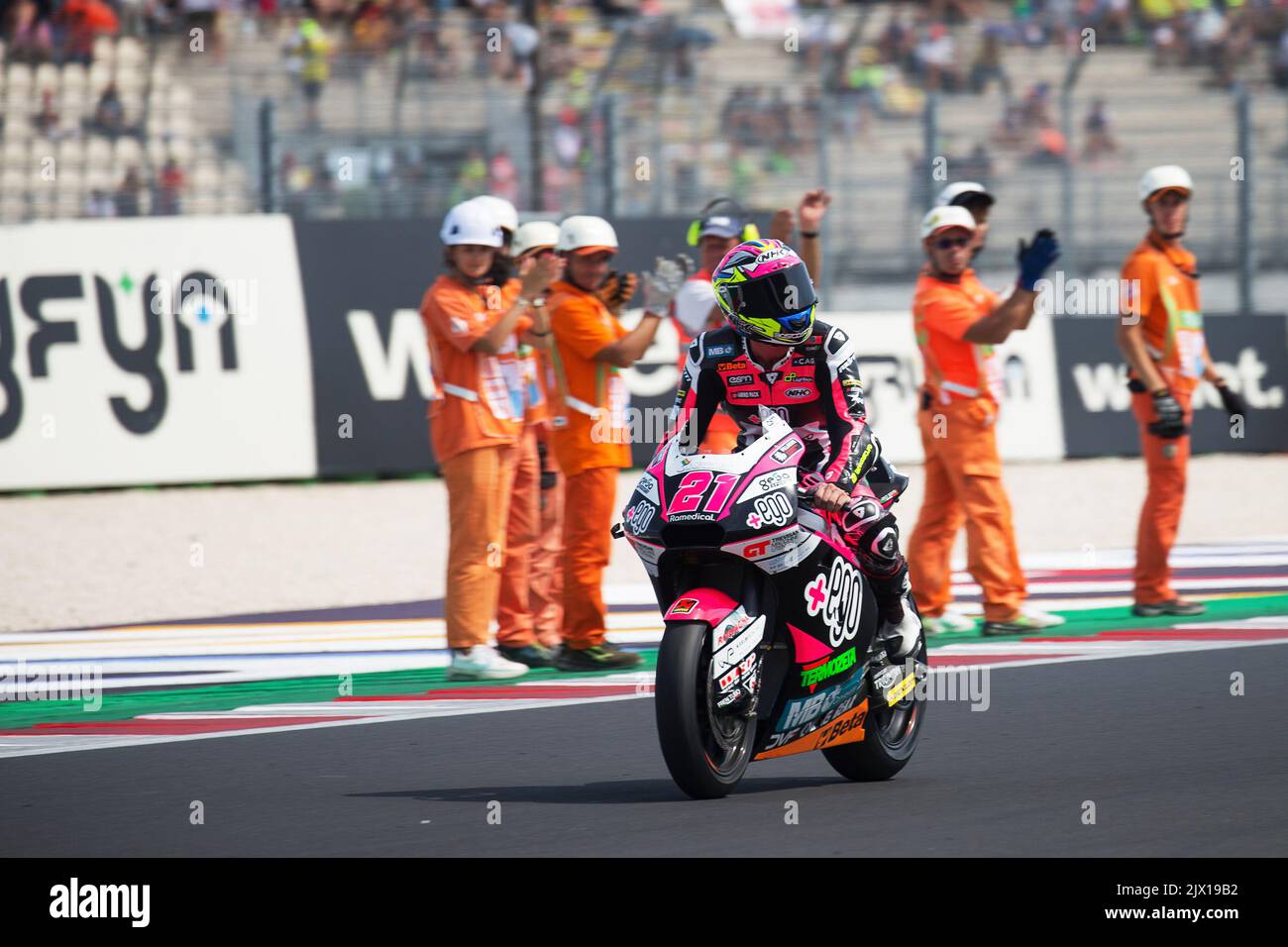 21 Alonso Lopez (Speed Up Racing Moto2) during the MotoGP World ...