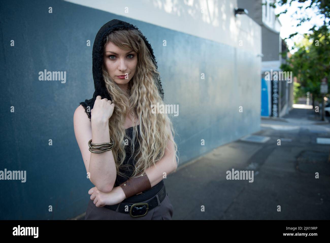 Australian singer songwriter Emmi poses for a photograph in Sydney ...