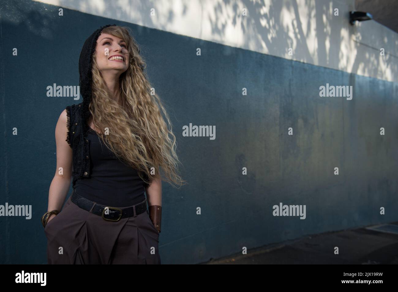 Australian singer songwriter Emmi poses for a photograph in Sydney ...