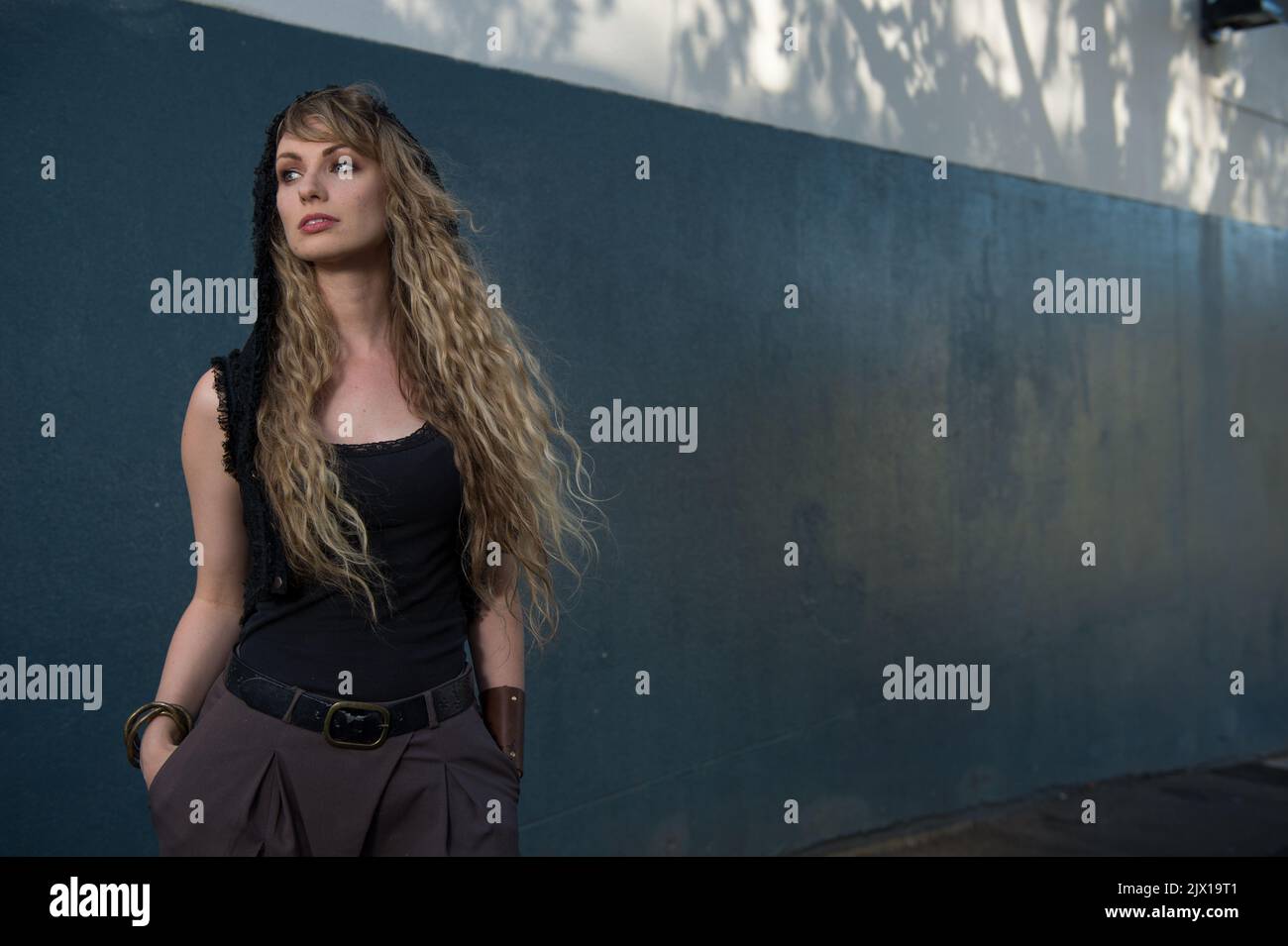 Australian singer songwriter Emmi poses for a photograph in Sydney ...