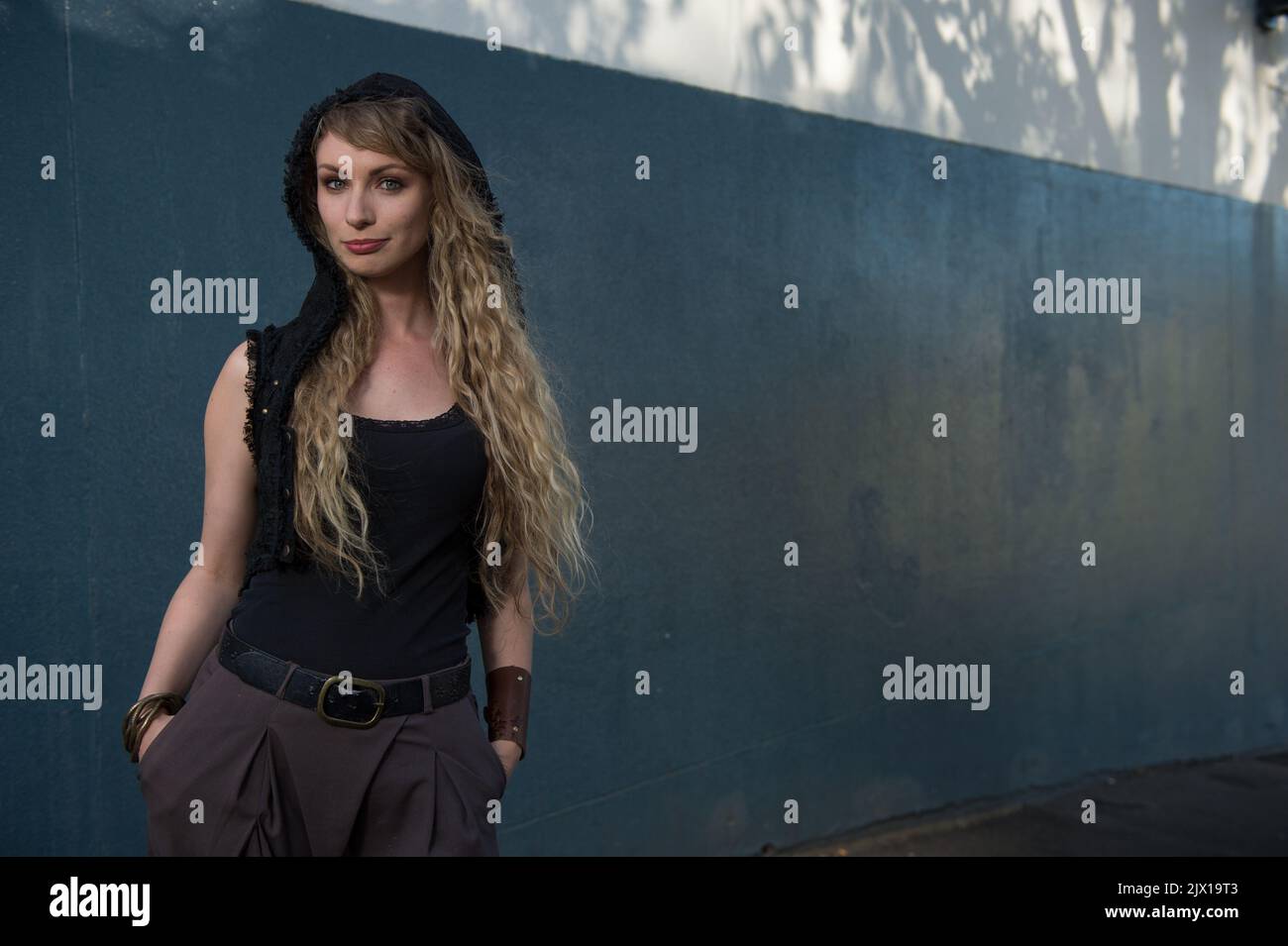 Australian singer songwriter Emmi poses for a photograph in Sydney ...