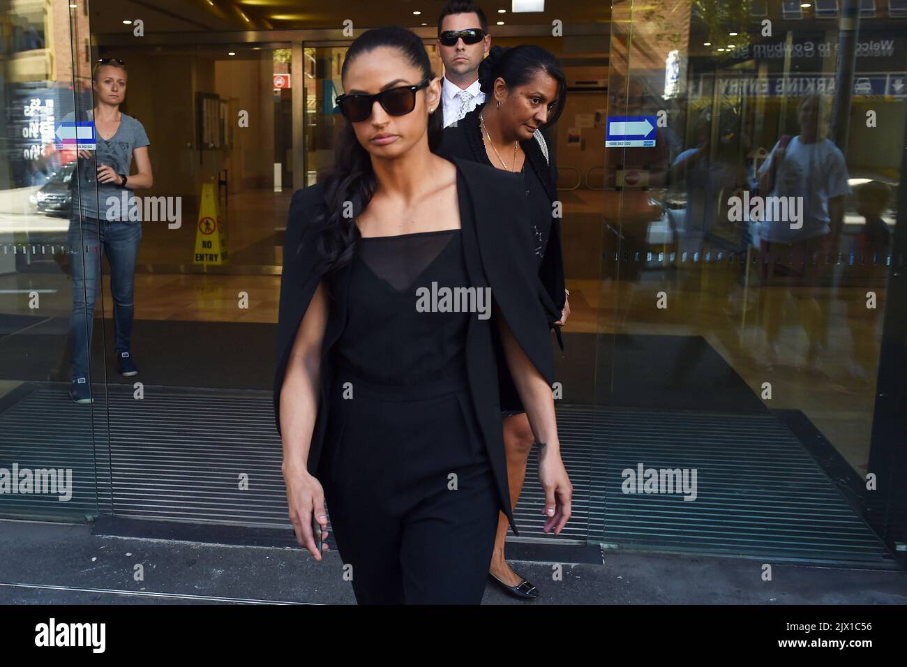 NT Senator Nova Peris (right), and her daughter Jessica Peris (centre ...