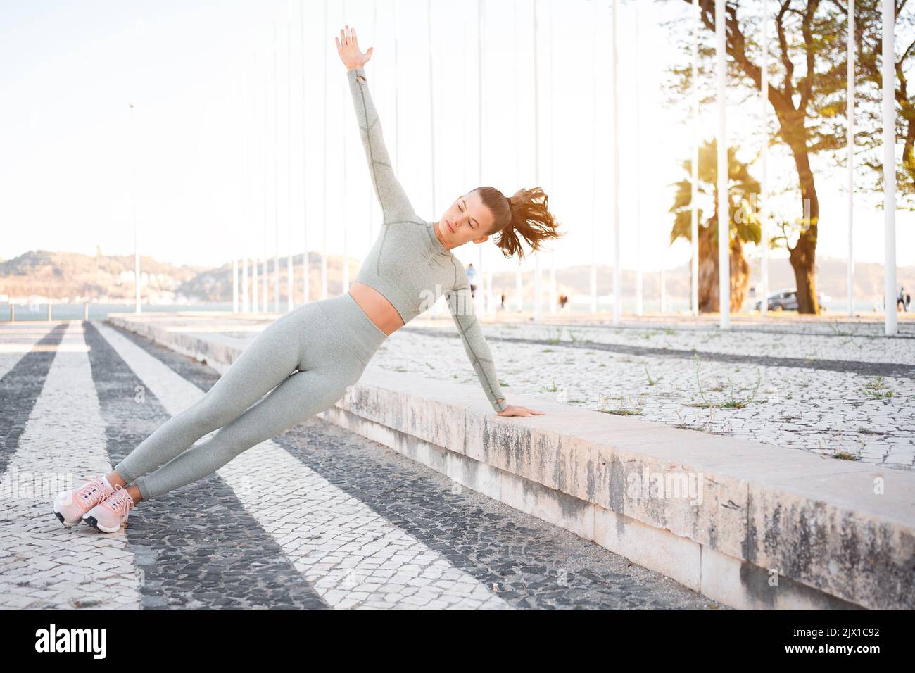Perfect plank hi-res stock photography and images - Alamy
