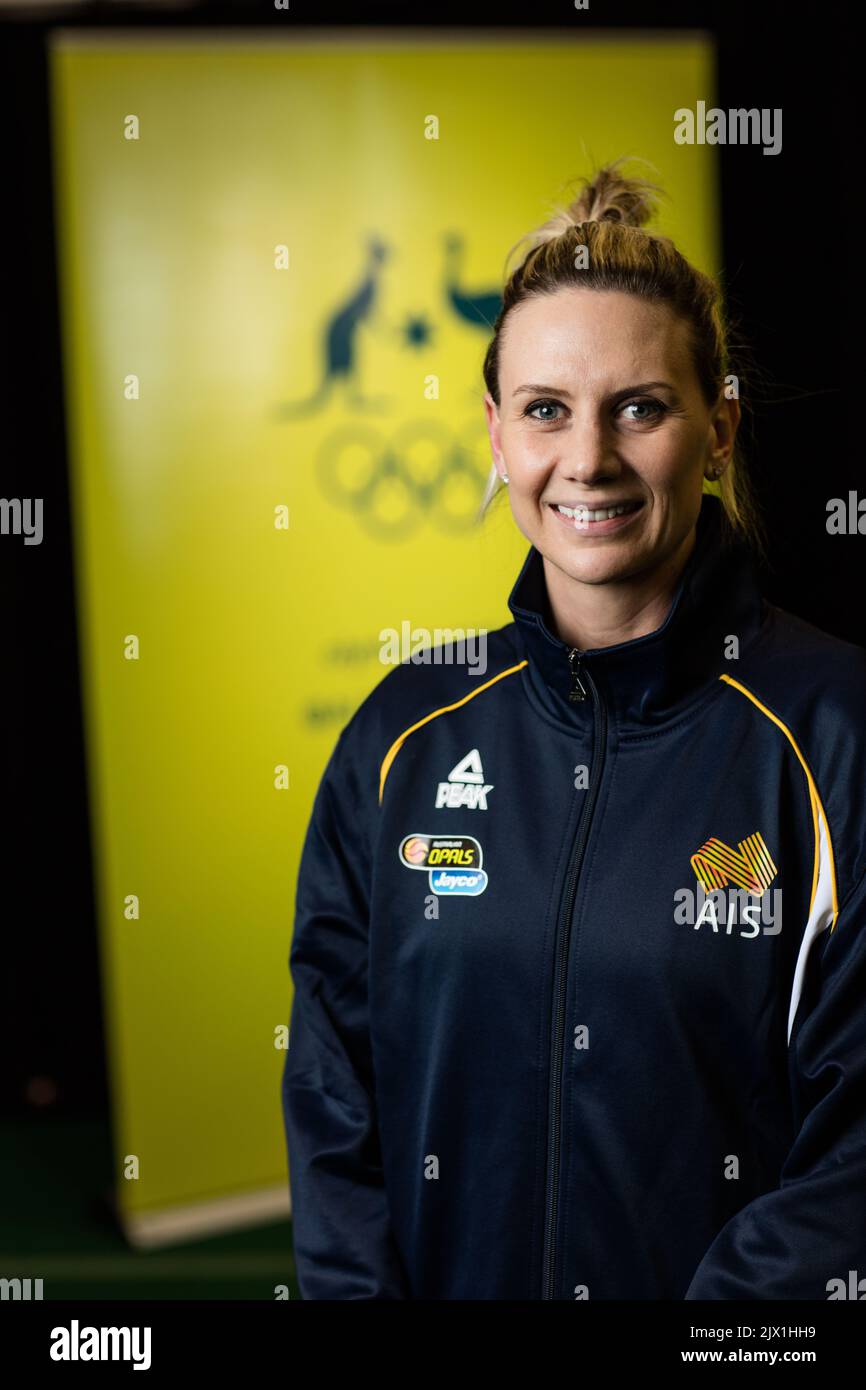 Basketball player, Penny Taylor poses for a photo at a Rio team ASPIRE ...