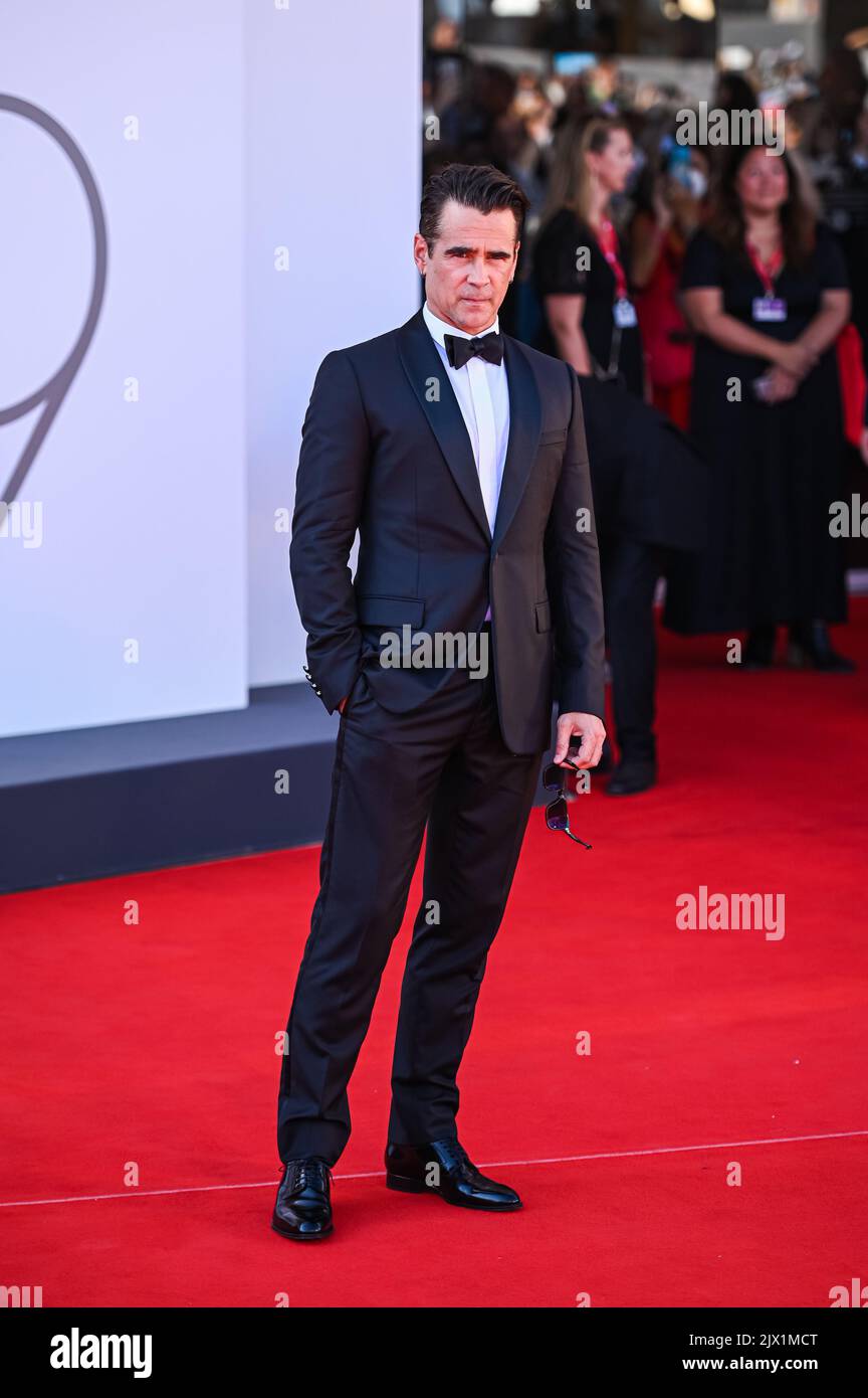 Colin Farrell attends "The Banshees Of Inisherin" red carpet at the ...