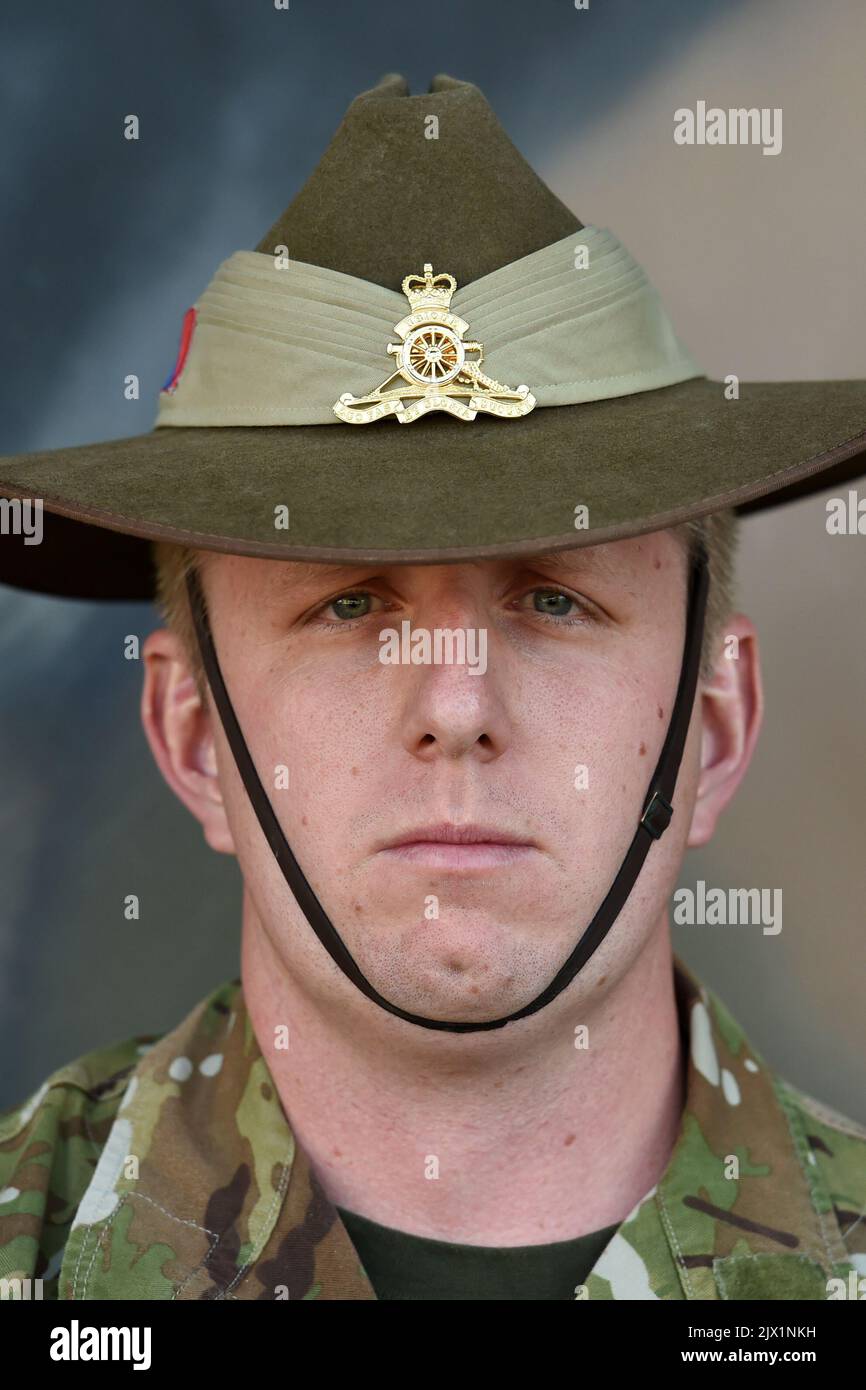 Australian Defence Force Captain Robert Best poses for a photograph at ...