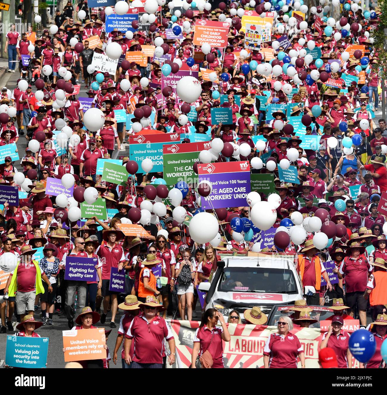 Queensland Unions celebrate their holiday restoration during their ...