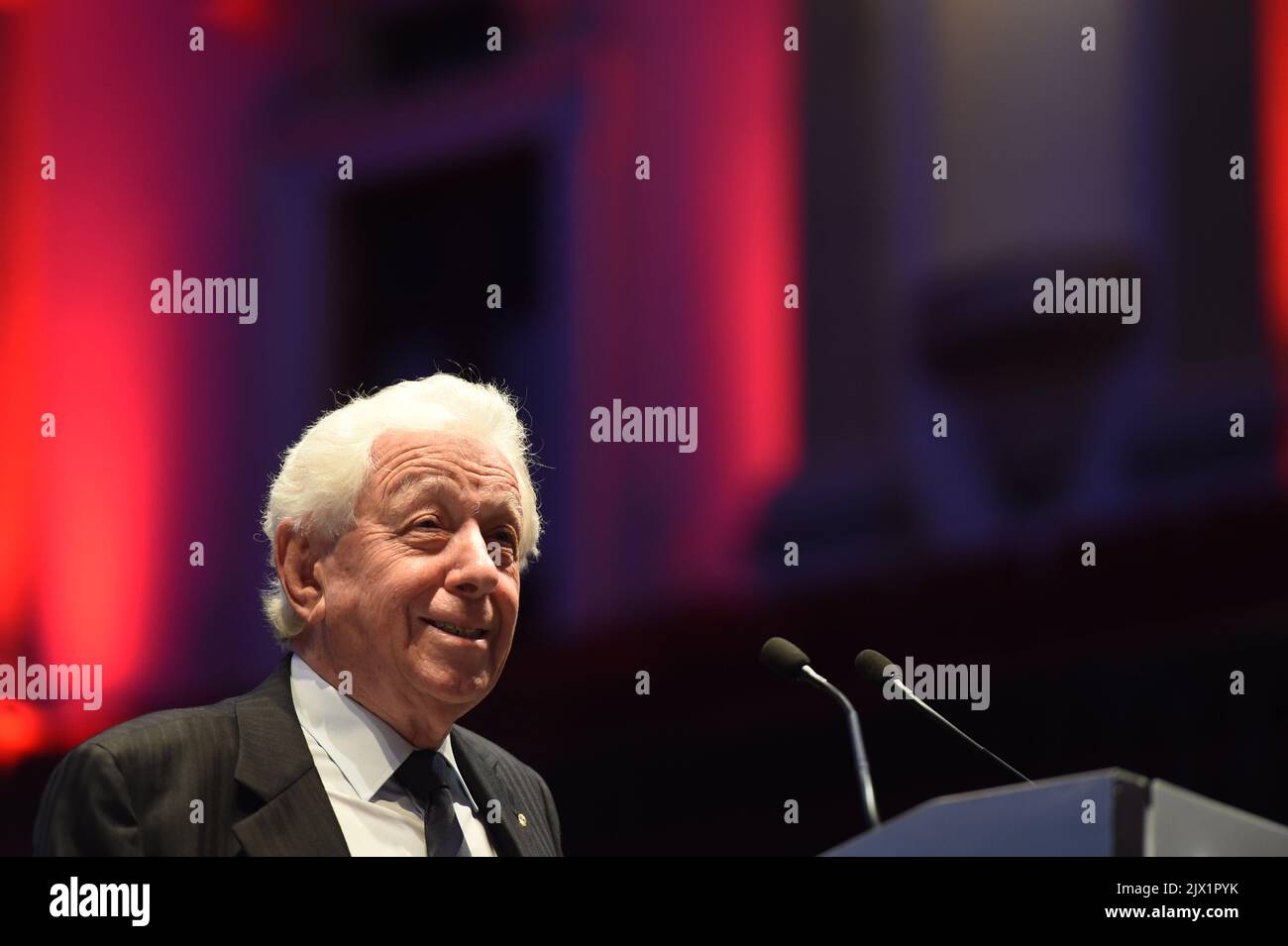 Westfield and Scentre Group chairman Frank Lowy delivers his retirement ...
