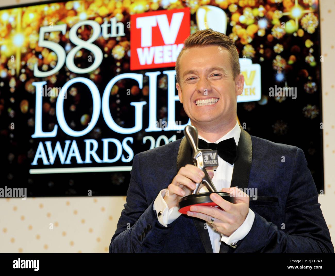Gold Logie nominee Grant Denyer wins the Best New Entertainment Award ...