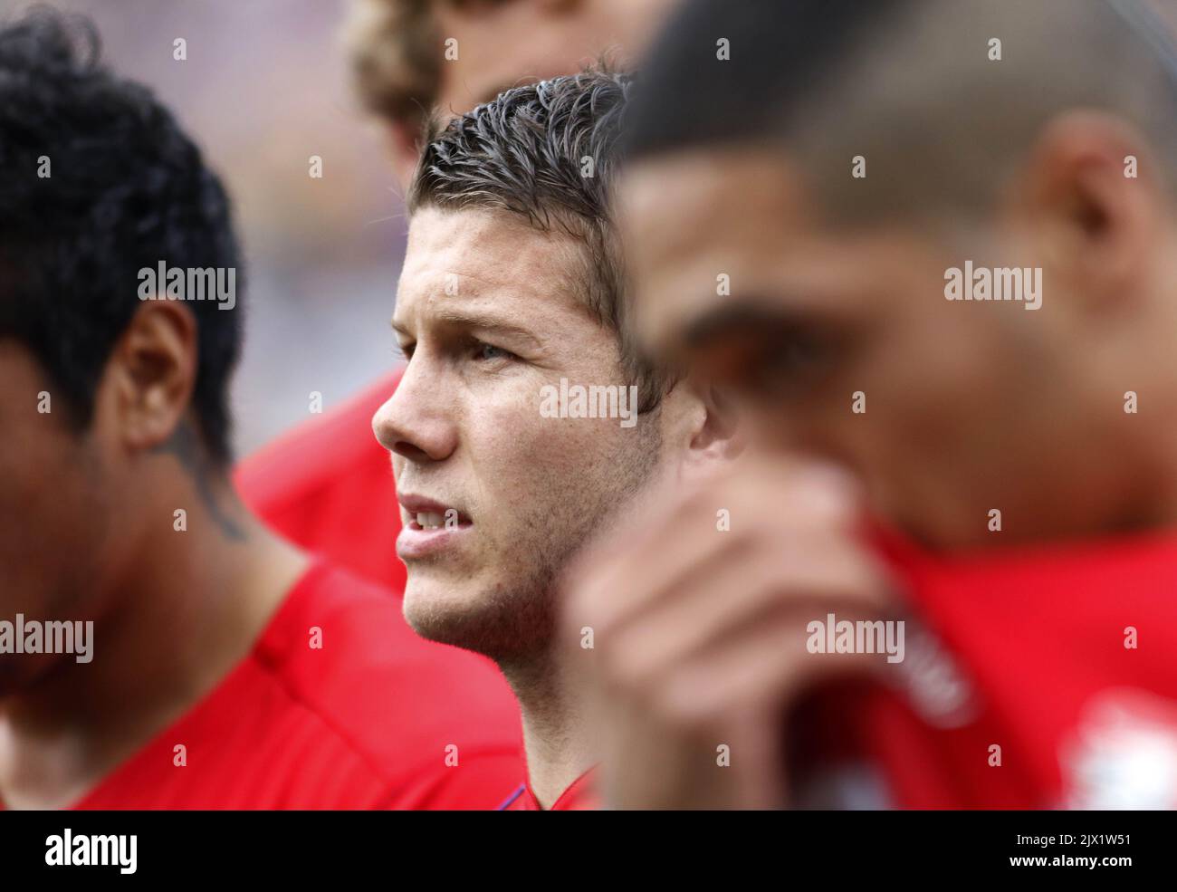 Jack Cogger of the Knights before the Round 10 NRL match between the ...
