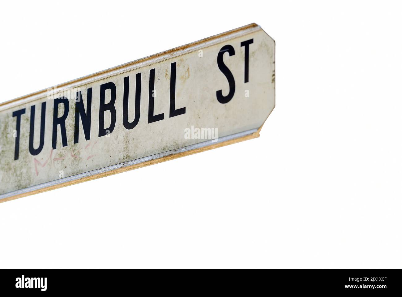 Generic photograph of a Turnbull St, street sign in Brisbane, Wednesday ...