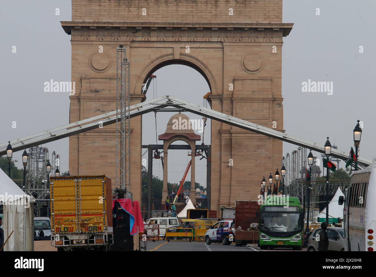 Central vista delhi hi-res stock photography and images - Alamy