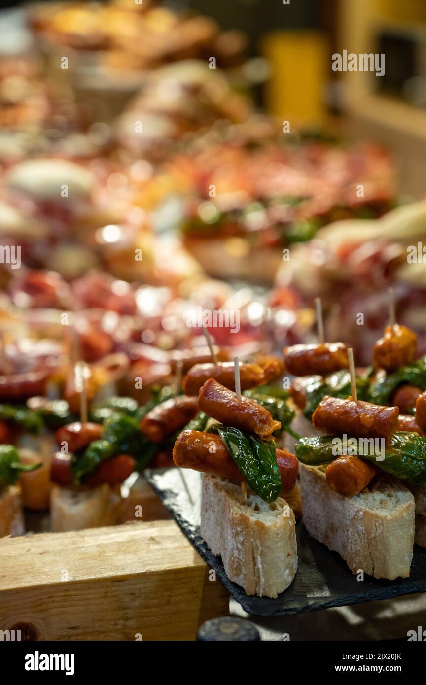 Pinxtos basque hi-res stock photography and images - Alamy