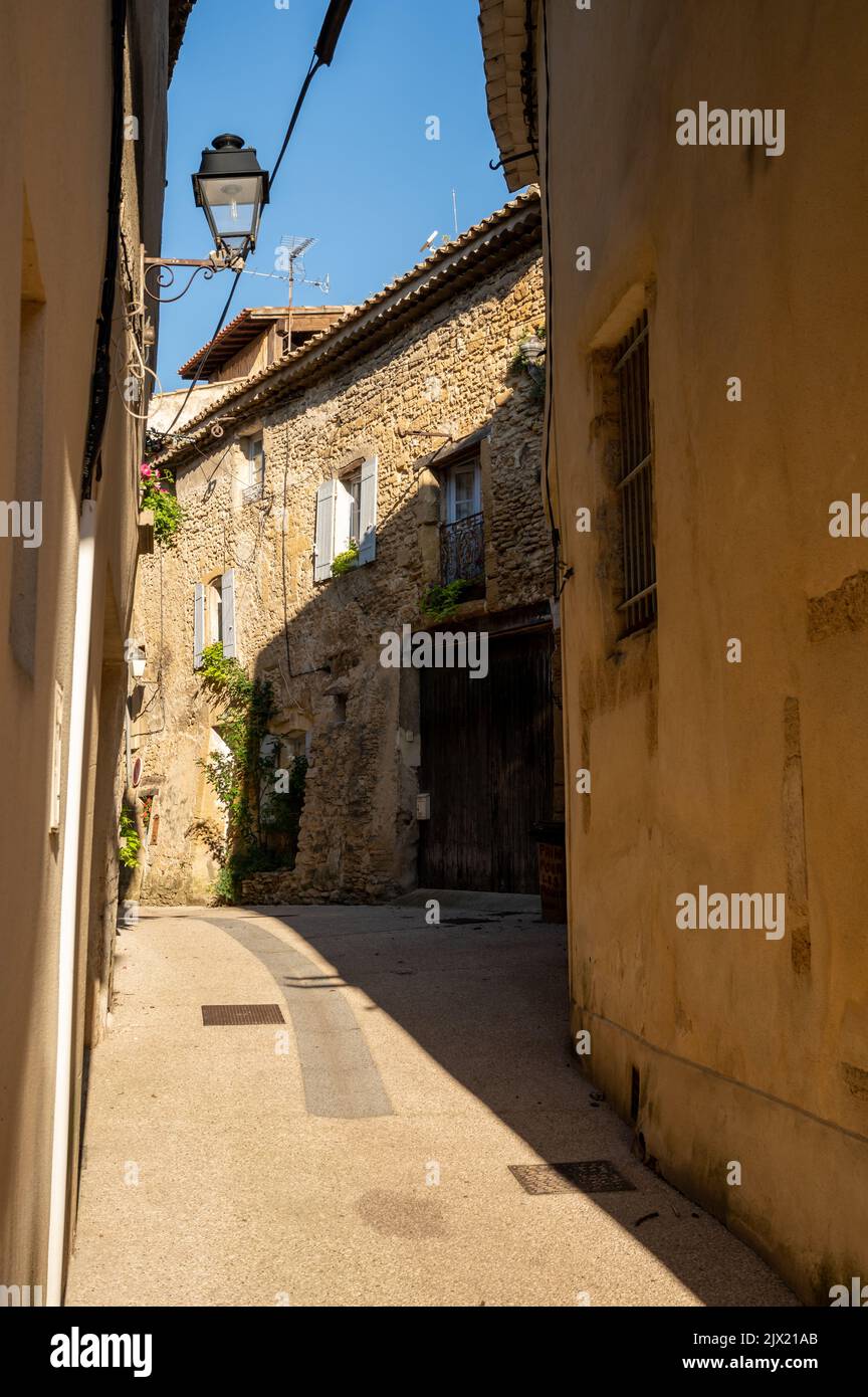 VIew on medieval buildings in sunny day, vacation destination, famous ...