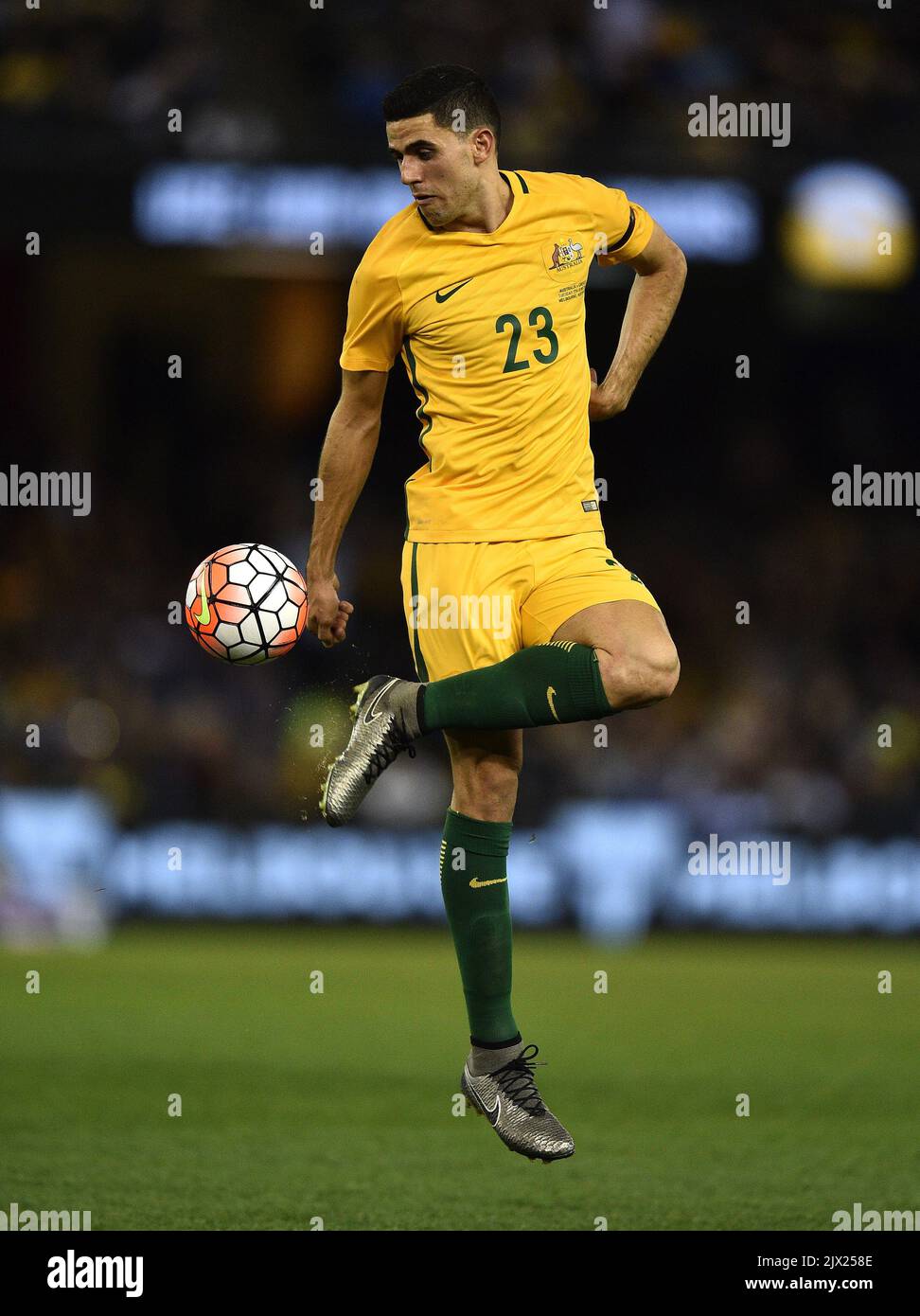 Tomas Rogic is seen in action during the second international friendly ...