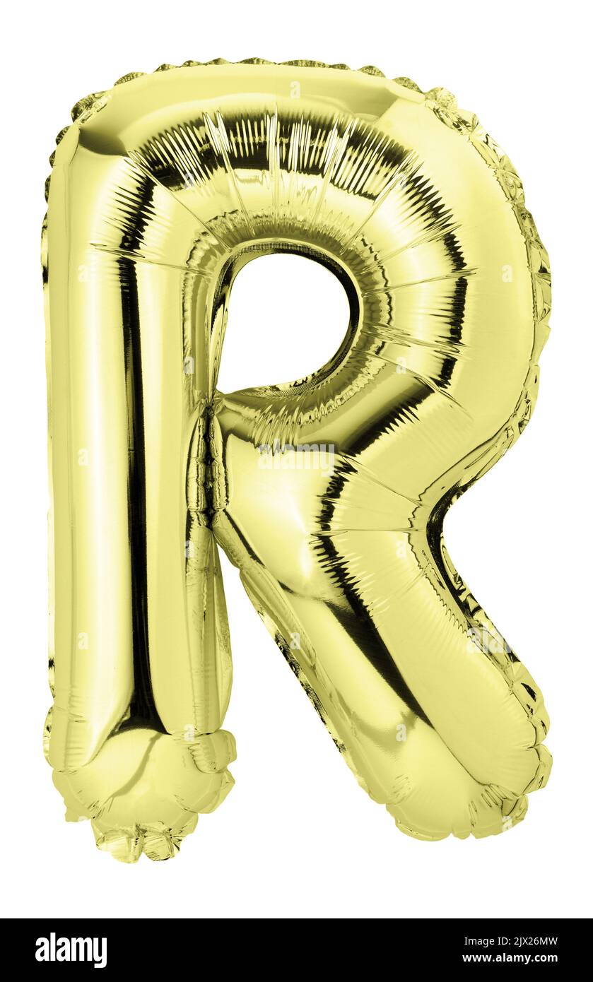 Letter r balloon hi-res stock photography and images - Alamy