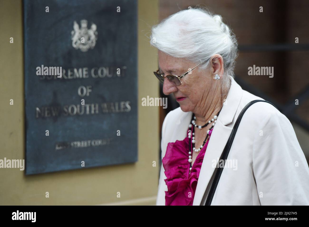 Farmer Ian Turnbull's wife Robeena Turnbull arrives at the Supreme ...