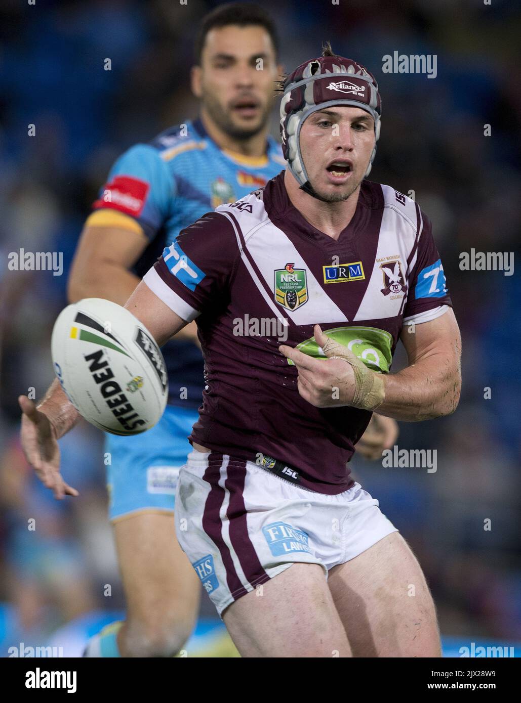 Manly player Jamie Buhrer during the Round 15 NRL match between the ...