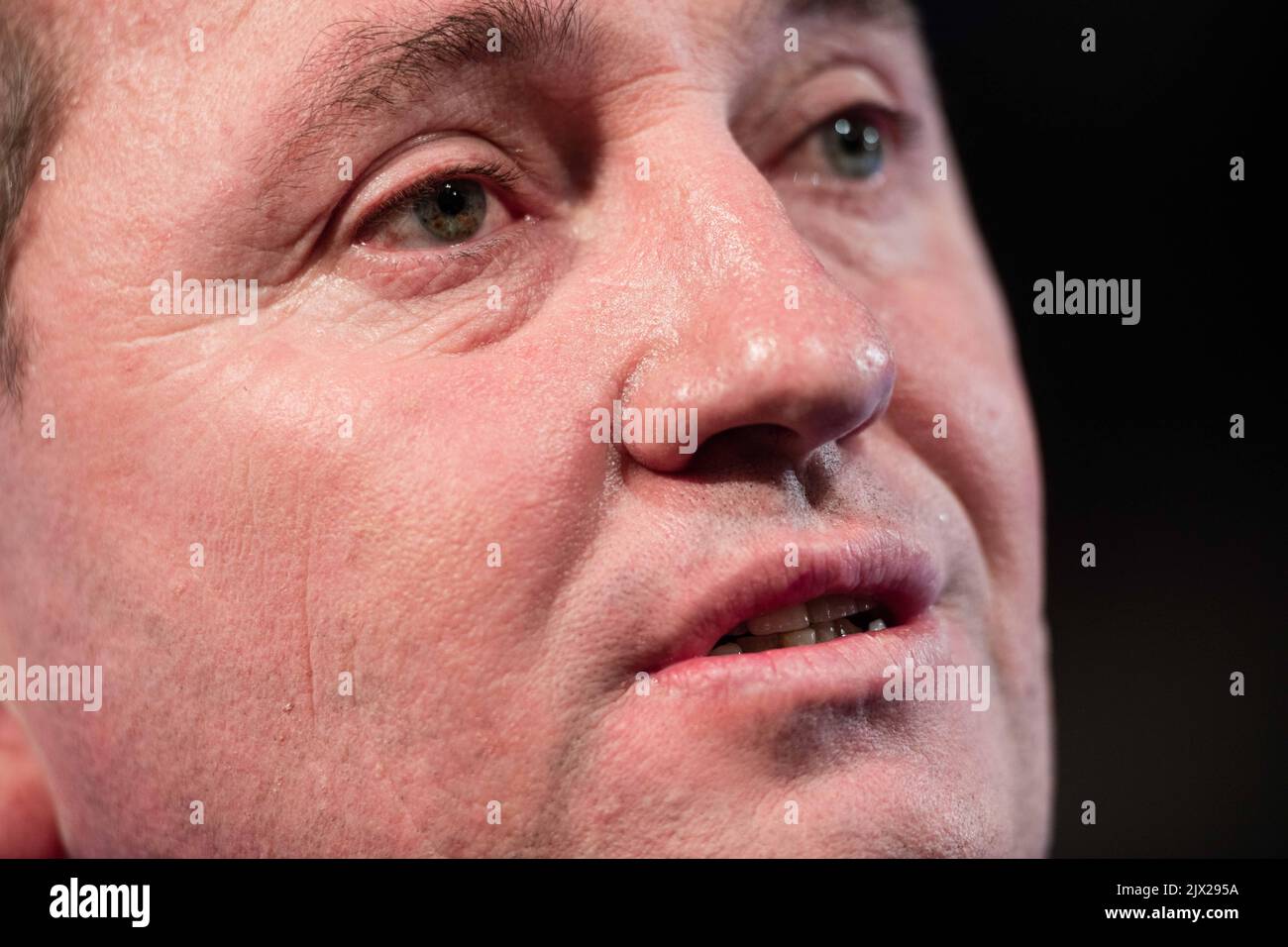 Deputy Prime Minister and leader of the Nationals, Barnaby Joyce ...