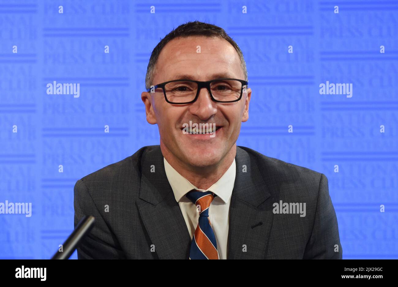 Leader of the Greens Senator Richard Di Natale speaking at the National ...