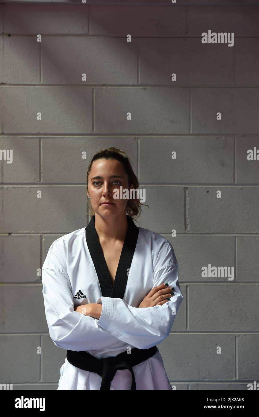 Caroline Marton poses for a portrait in Sydney, Saturday, March 5, 2016 ...
