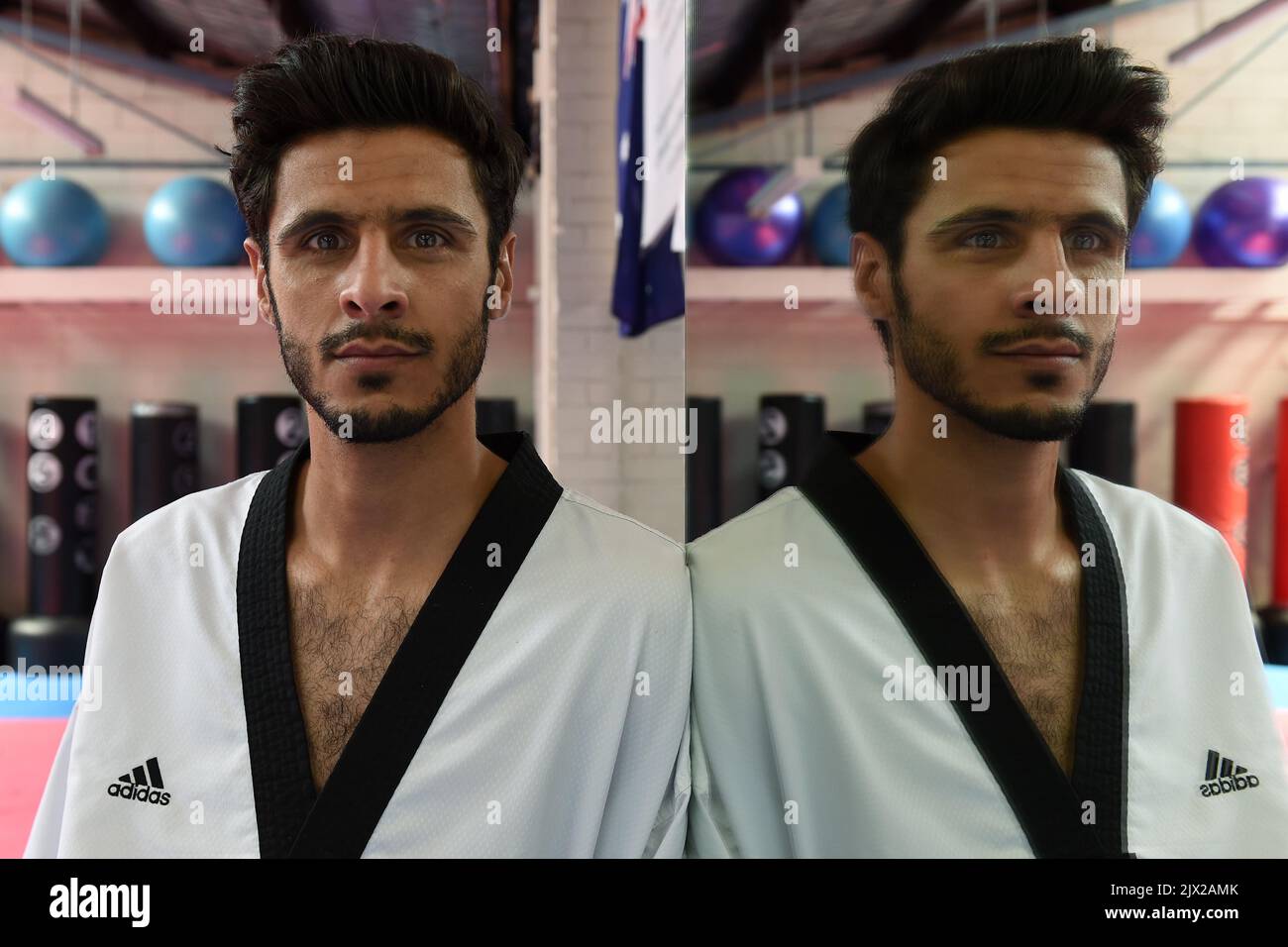 Safwan Khalil poses for a portrait in Sydney, Saturday, March 5, 2016 ...