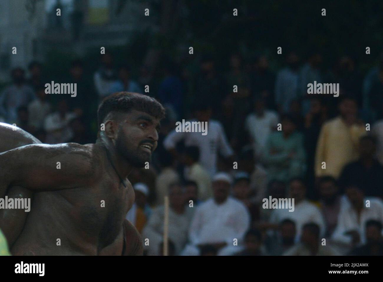 Lahore, Pakistan. 04th Sep, 2022. Pakistani Kushti wrestlers (Desi ...